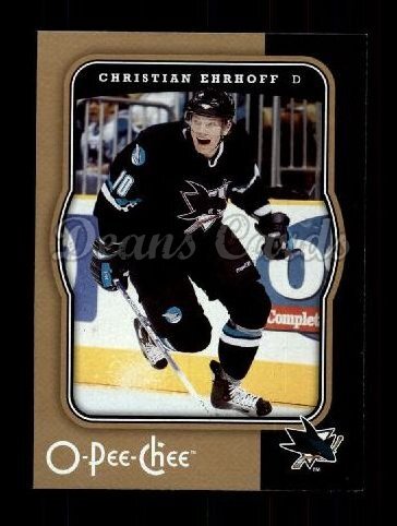 2007 O-Pee-Chee #404 Christian Ehrhoff Sharks 8 - NM/MT | eBay