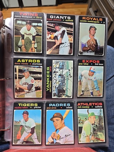 1971 - Lot of 9 Topps - Baseball Cards | eBay