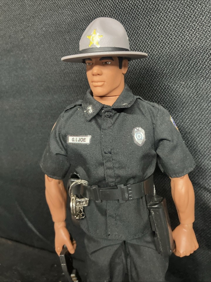 Gi Joe Hasbro 12” 1/6 Police Sheriff Action Figure B31 | eBay
