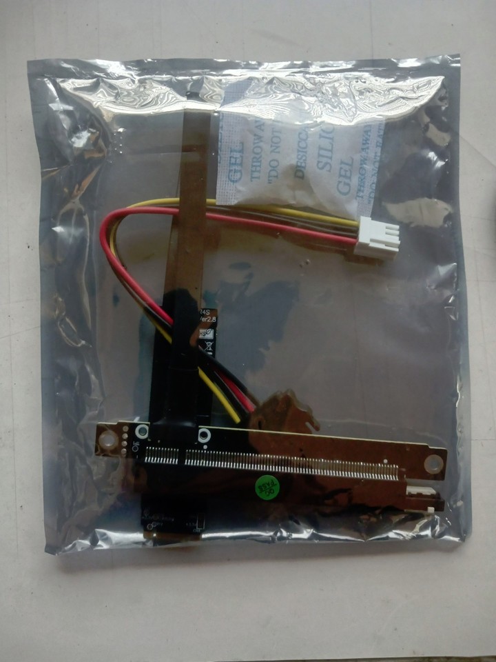 PCI-E 3.0 M.2 NVMe to X16 Extender Riser Card Adapter Power Cable high ...