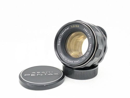 Yellow Super-Takumar 55mm F2 M42 Lens, Clean, Used, Caps | eBay