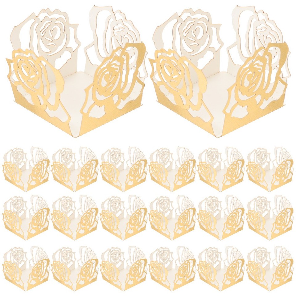 50pcs Chocolate Candy Cups Chocolate Wrappers Chocolate Packaging ...