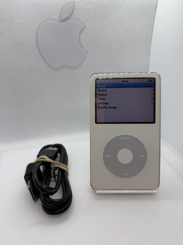 Apple Ipod Classic 5th 5.5 Generation White 80GB Wolfson Video Dac ...