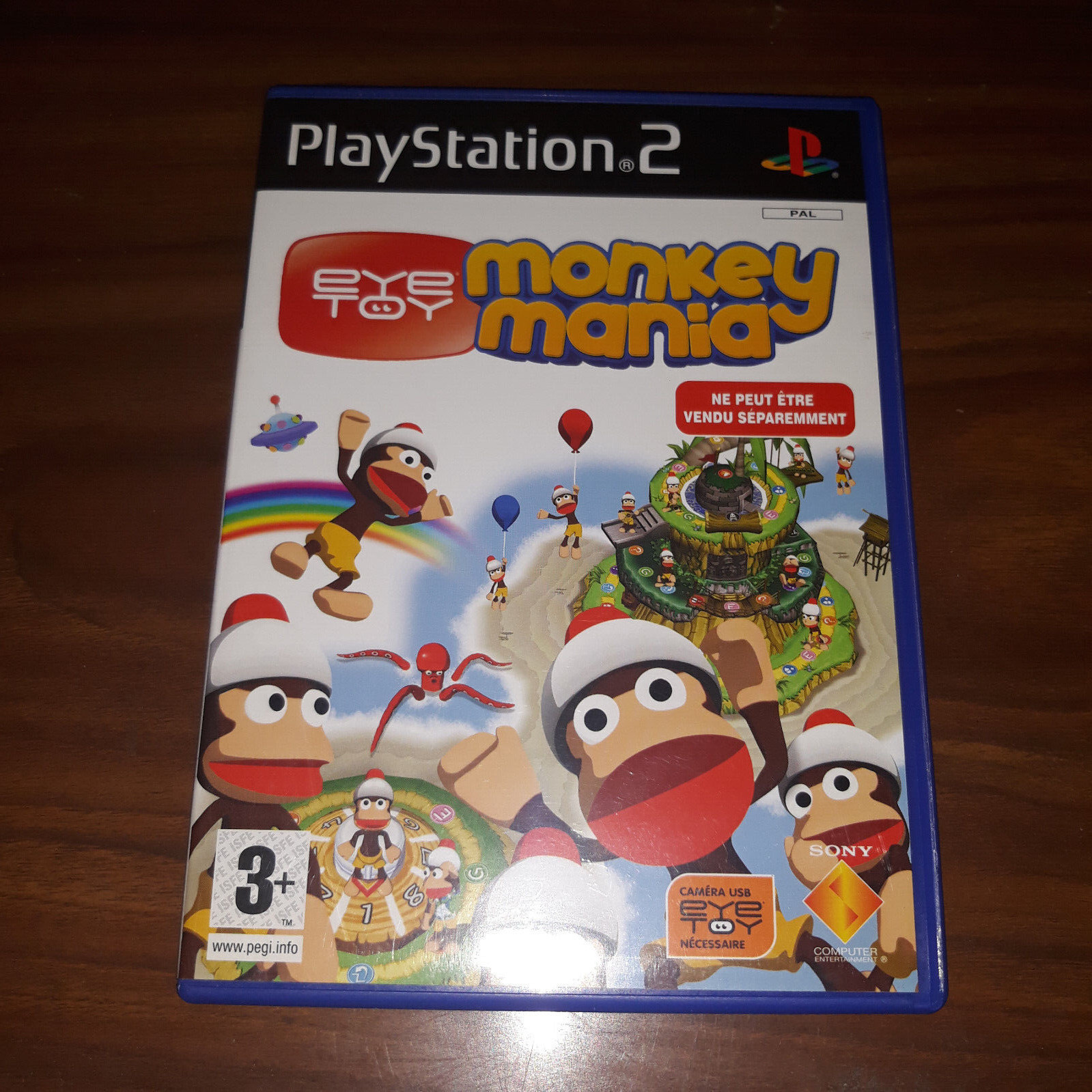 EyeToy : Monkey Mania PlayStation 2 PAL - Prix - Photo - Présentation