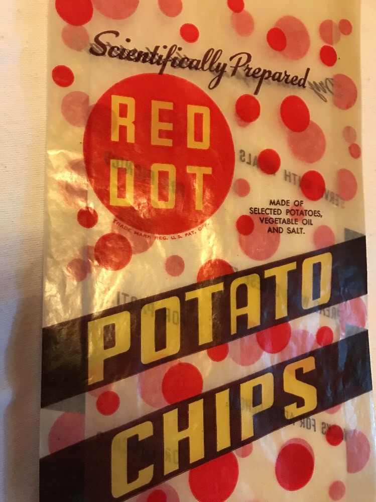 Red Dot Potato Chips Bag Lot NOS Vintage Chip | eBay