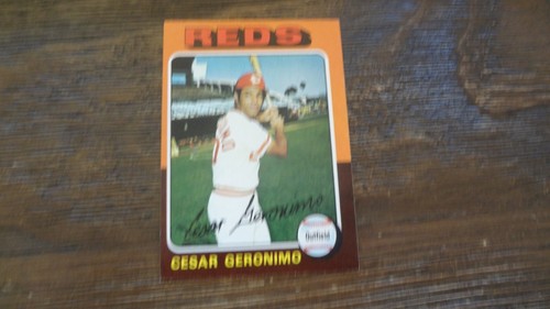 1975 TOPPS #41 CESAR GERONIMO BASEBALL CARD | eBay