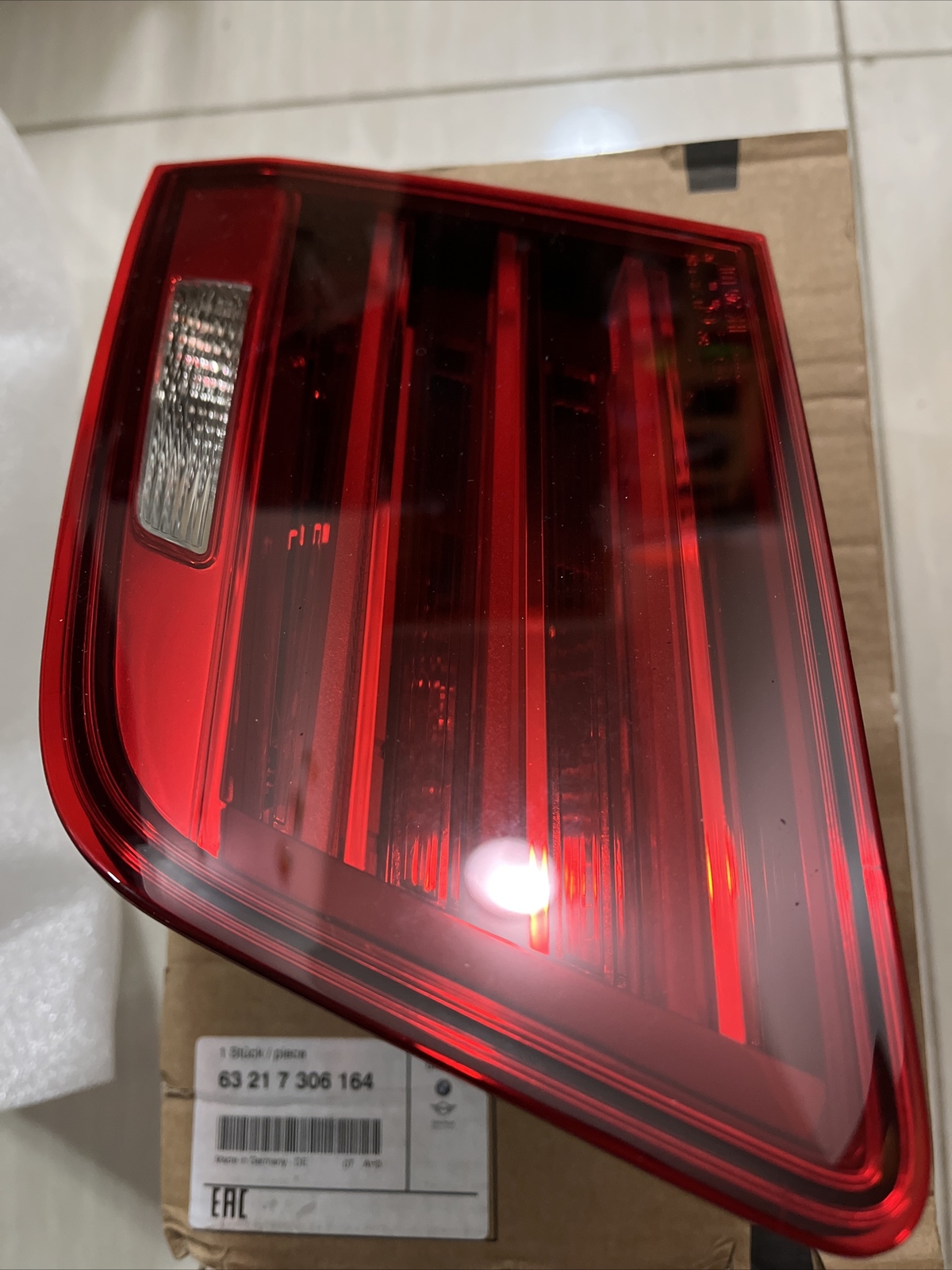 Genuine BMW Genuine BMW Rear Light In Trunk Lid, Right 63217306164 F10 ...