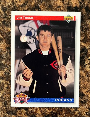 Jim Thome Star Rookie 1992 Upper Deck #5 RC MT | eBay