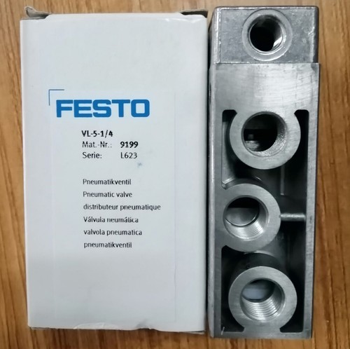 Festo VL-5-1/4 9199 Pneumatic Valve New One Free Shipping VL51/4 | eBay