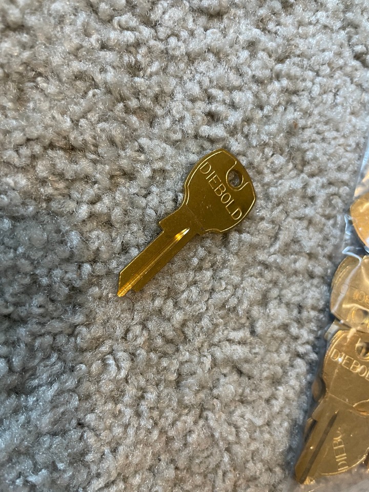 Lot of 50 Vintage Diebold Keys BLANKS | eBay