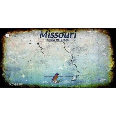 Missouri Rusty Blank Key Chain KC-8216 | eBay