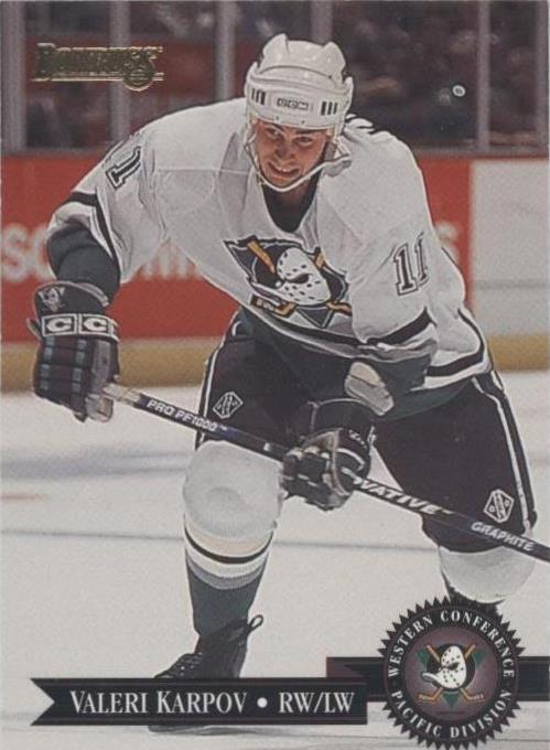 1995-96 Donruss - Valeri Karpov #191 for sale online | eBay