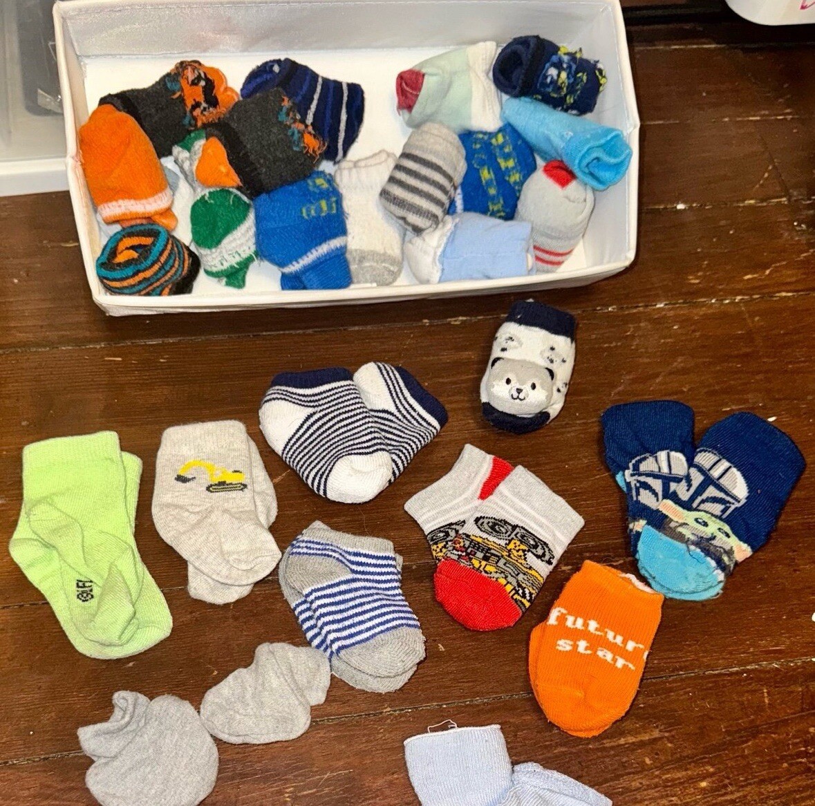 Baby Boy Sock Lot W/ Hats NB To 2T | eBay