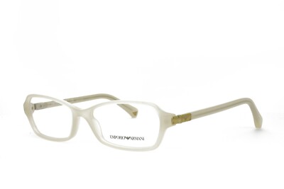 EMPORIO ARMANI 3009 5082 52-16-135 OFF WHITE New Eyeglasses Frames | eBay