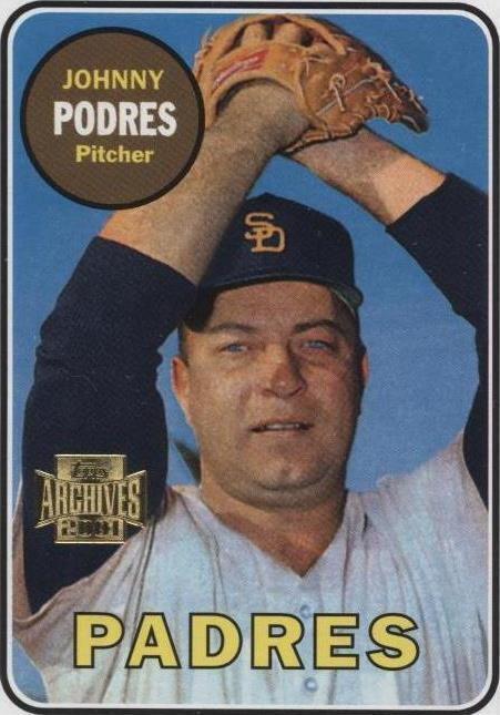 2001 Topps Archives - Johnny Podres #128 for sale online | eBay