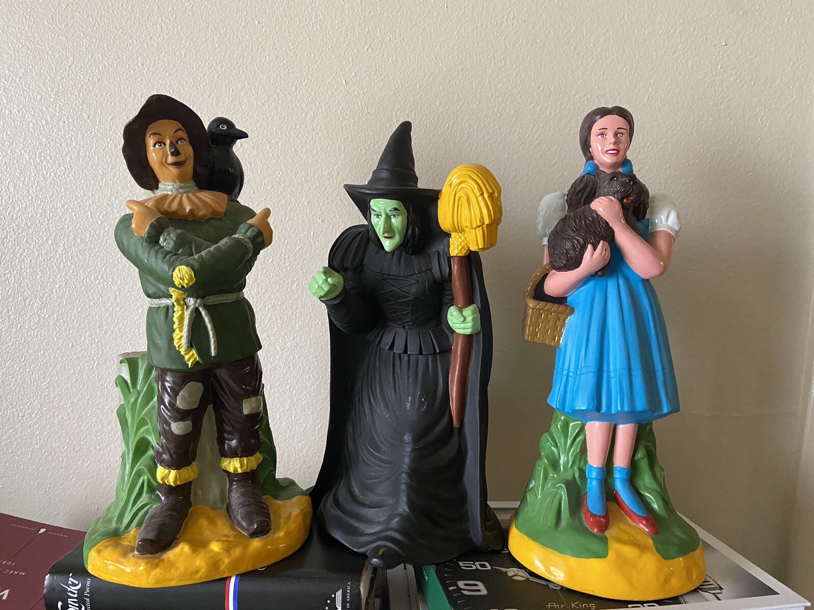 Vtg Wizard Of Oz Banks MGM Turner Collection Wicked Witch Dorothy Toto ...