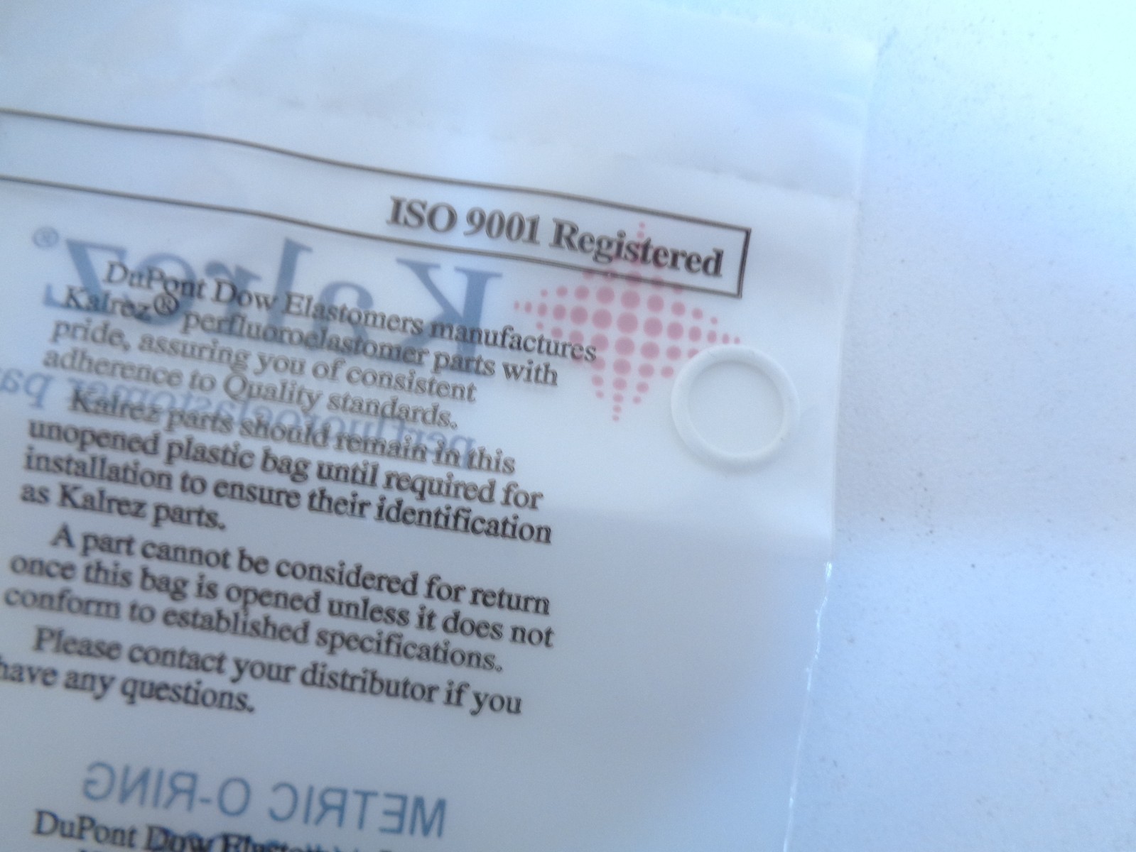 KALREZ K# 20009 COMPOUND 6880 METRIC O-RING - BRAND NEW - FREE SHIPPING ...