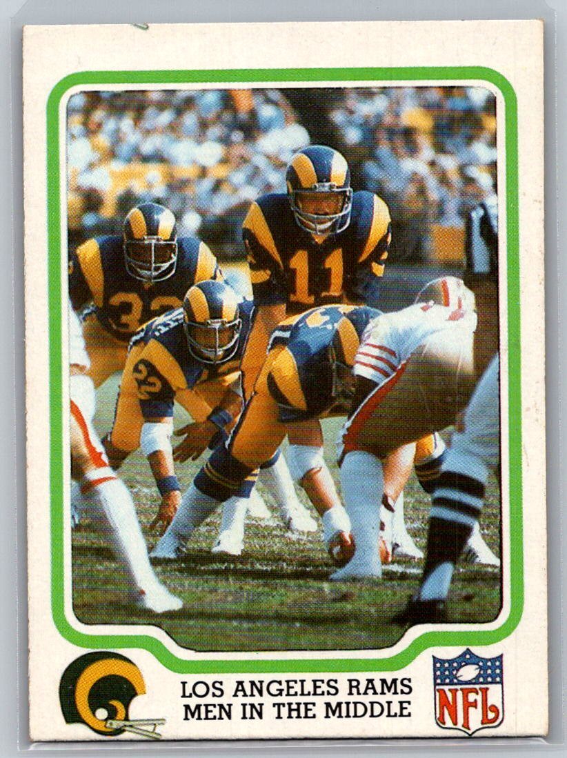 1979 Fleer Team Action #25 Men in the Middle Los Angeles Rams | eBay