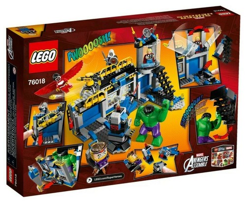 LEGO MARVEL SUPER HEROES AVENGERS: HULK LAB SMASH SET 76018 ...