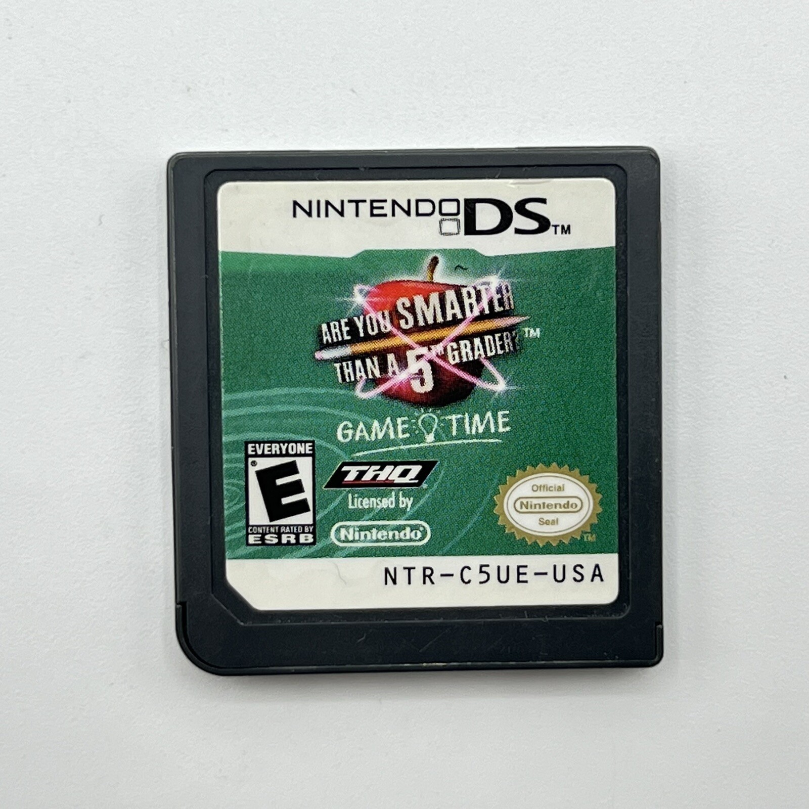 Nintendo DS Are You Smarter Than A 5th Grader? Game Time Tested Working ...