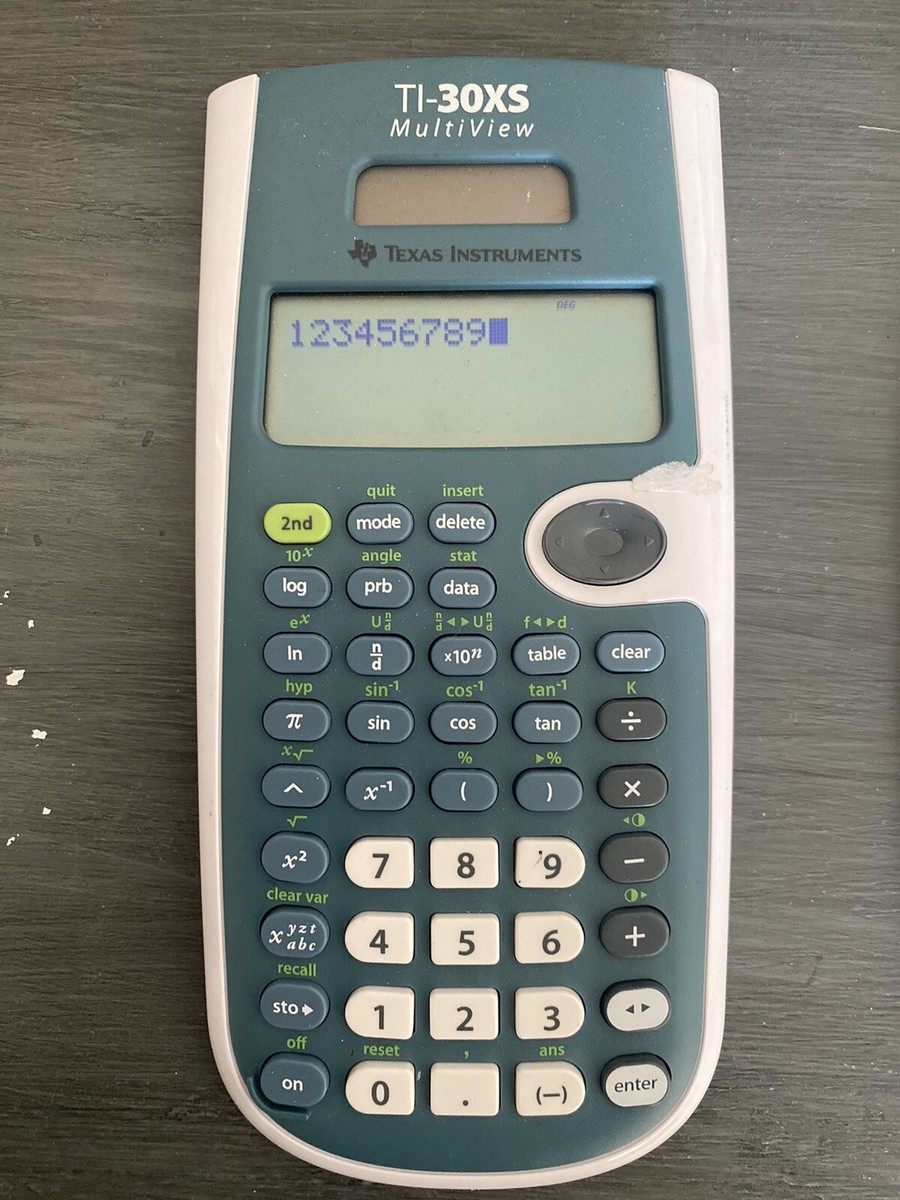 Ti-36x Pro Orion TI-30XS MultiView Talking Scientific Calculator ...