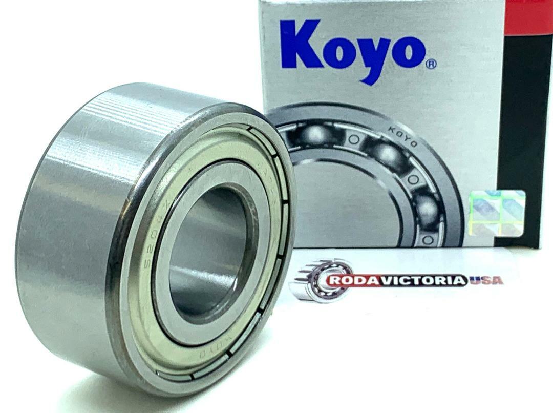 KOYO JAPAN 5204 ZZ ANGULAR CONTACT BALL BEARING, METAL SHIELDED ...