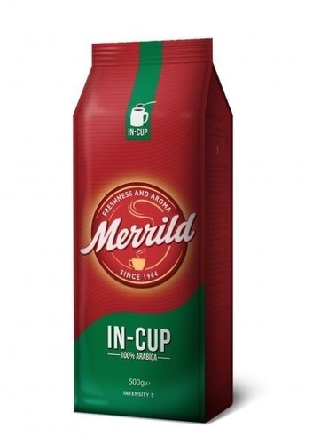 MERRILD IN-CUP Denmark Finely Ground Coffee Medium Roast Arabica 500g ...
