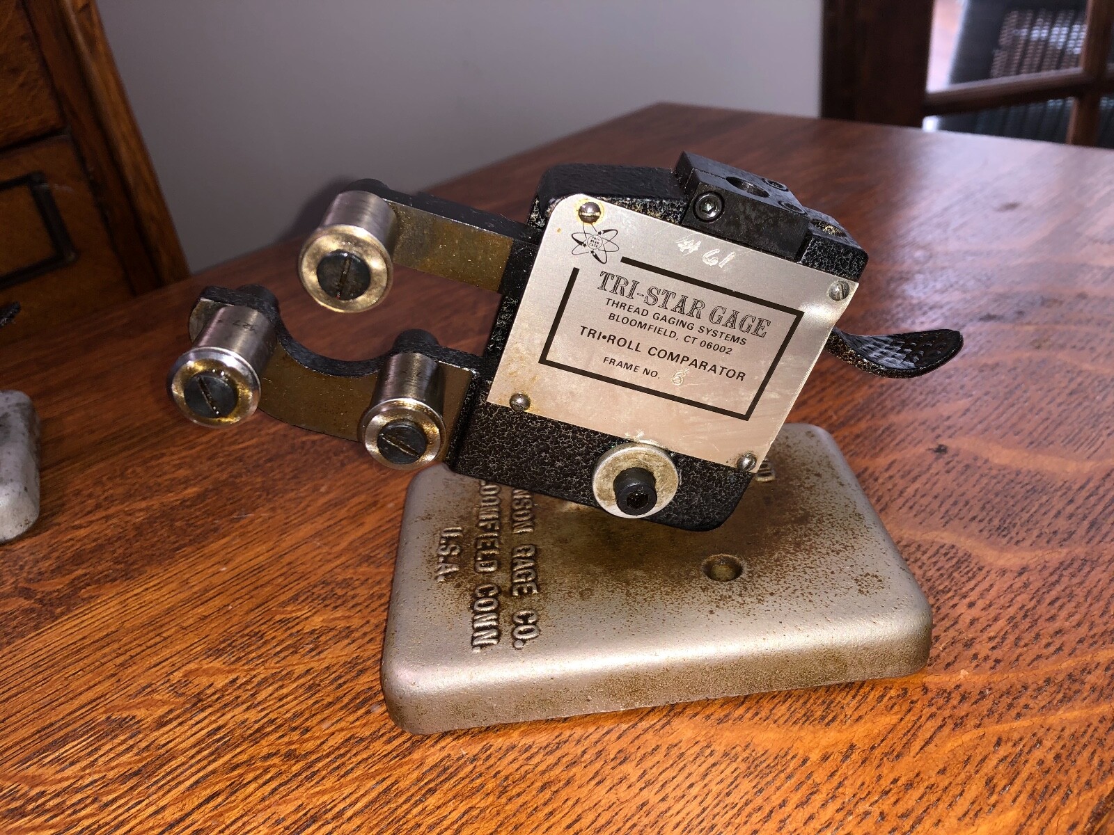 TRI STAR GAGE TRI ROLL THREAD COMPARATOR FRAME NO. 6 | eBay