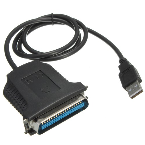 USB to Parallel 36 Pin Centronics Printer Cable Lead for Epson & HP ...