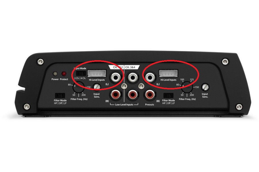 Speaker High Level Input Plug 5-Pin HITRON Amp HPA HKA 400 600 800 1000 ...