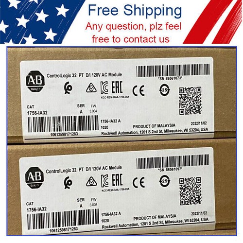 1756-IA32 AB Allen Bradley 1756-IA32 SerA 32 Point ControlLogix Input ...