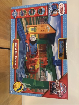 Thomas & Friends Trackmaster Spin & Fix Thomas At The Sodor Machine ...