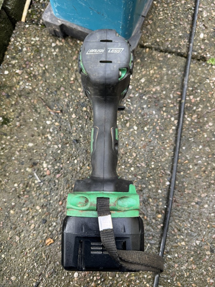 HiKOKI WR18DBDL2 18V Brushless Cordless Impact Wrench | eBay UK