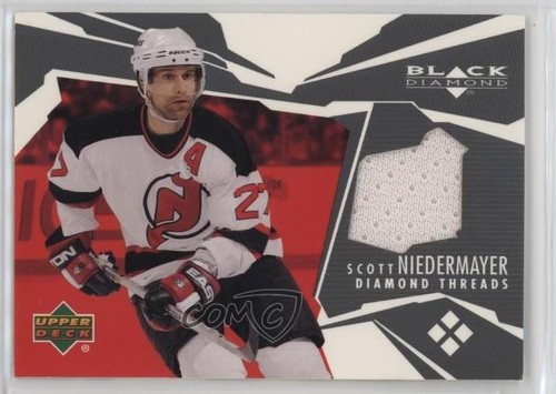 2003-04 Upper Deck Black Diamond Threads Scott Niedermayer #DT-SN HOF ...