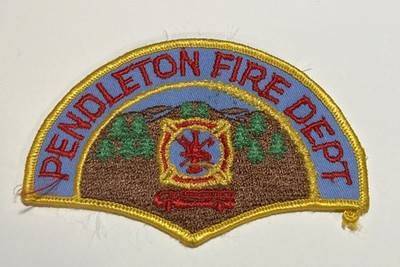 Pendleton Oregon Fire Dept Patch | eBay