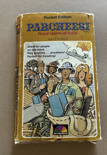 Rare Vintage Game Parcheesi Pocket Edition Small Travel Edition 1975 | eBay