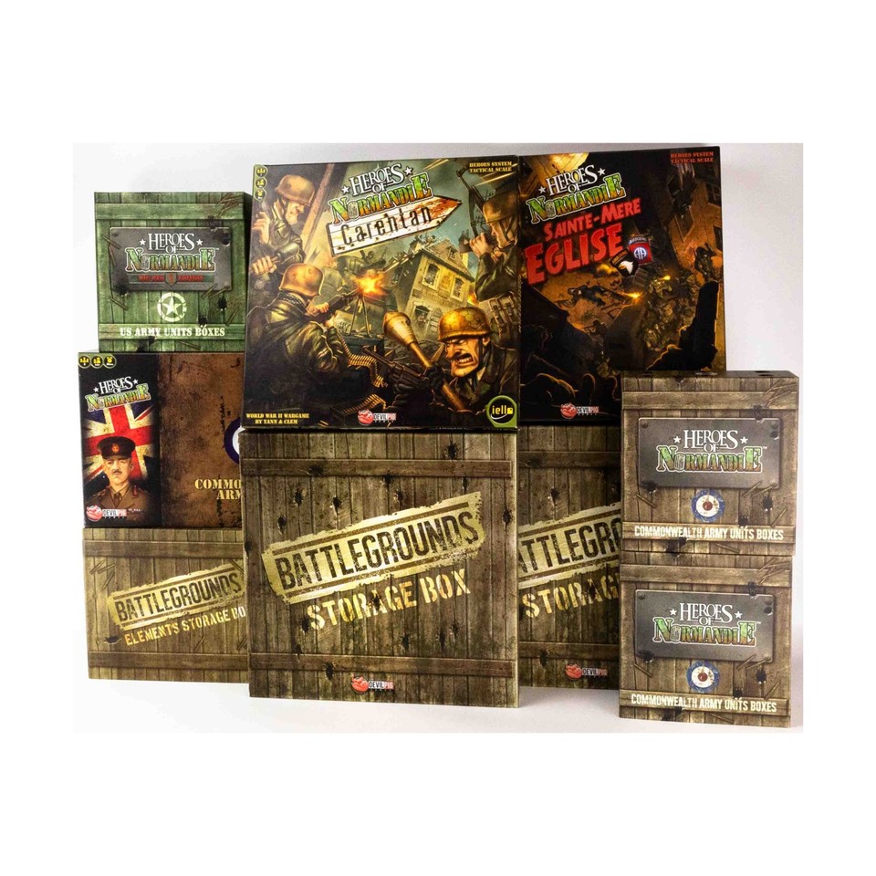 Devil Pig Board Games Heroes of Normandie Collection #14 - 3 Base Games ...