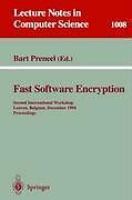 Fast Software Encryption von Bart Preneel (1995, Taschenbuch) online kaufen | eBay.de
