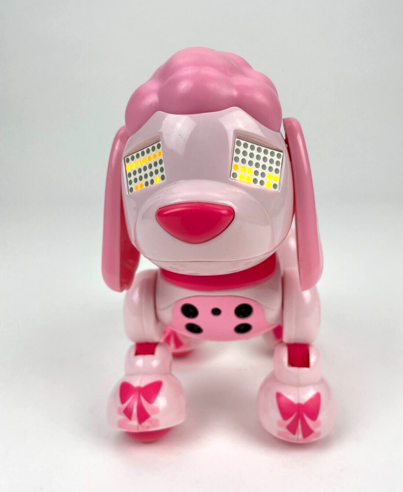 Zoomer Zuppie Interactive Puppy Prima The Ballerina Pink Robot Dog ...