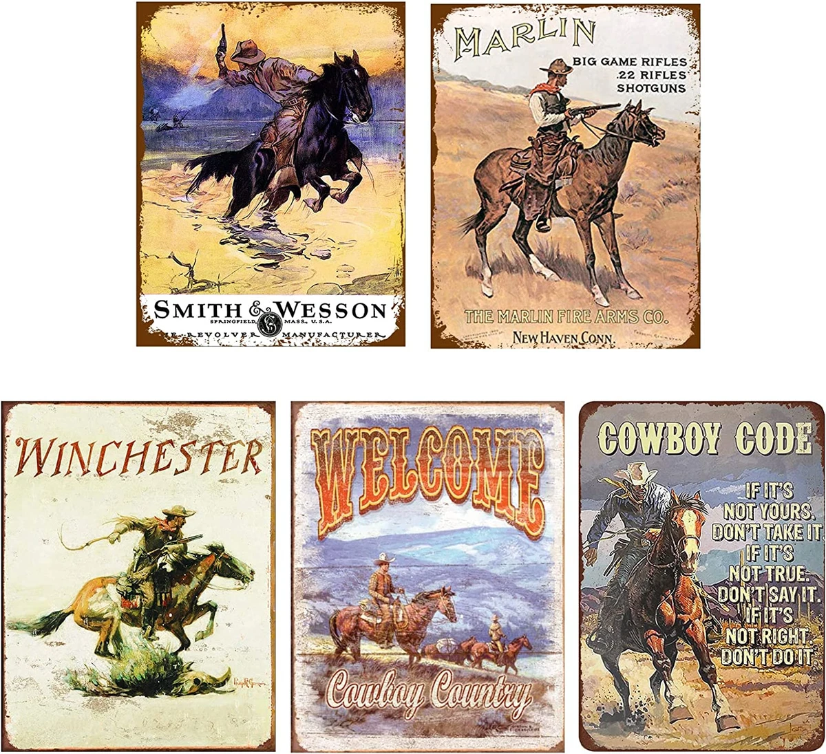 Vintage Western Art