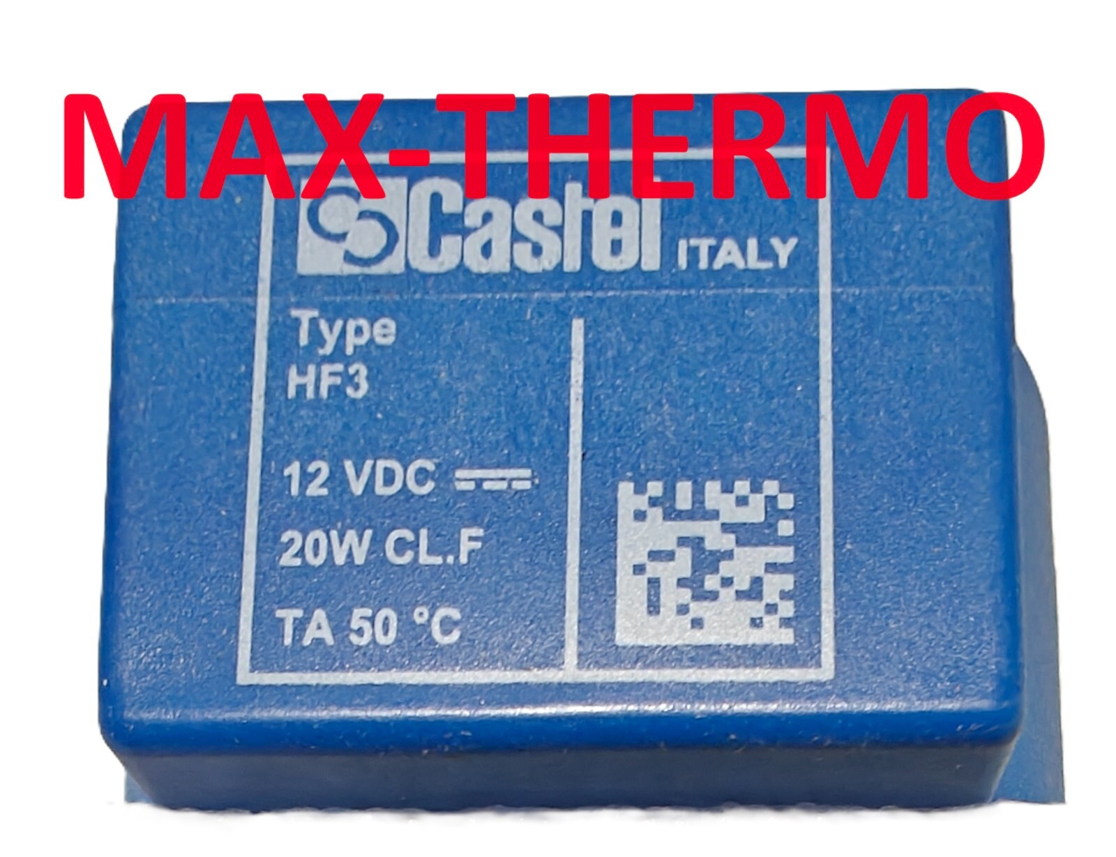 CASTEL SOLENOID VALVE COIL HF3 9320/RD1 REPLACE HM3 12vdc castel 9120 ...