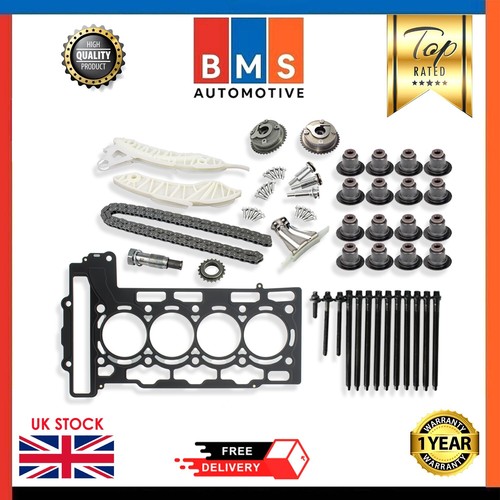 BMW N13B16 TIMING CHAIN KIT WITH ENGINE REBUILD KIT 1.6 PETROL 1 SERIES ...