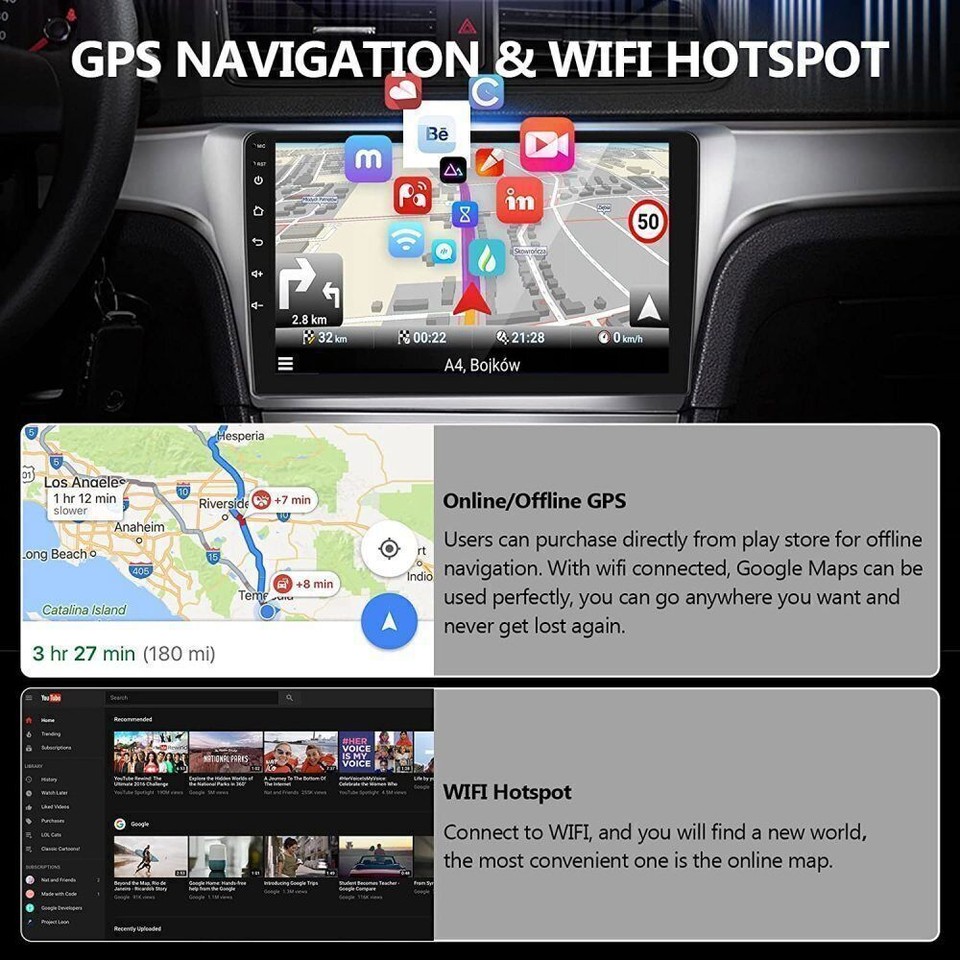 Android 12.0 CarPlay Radio GPS Navi Camera For 2009-2017 Mercedes Benz ...