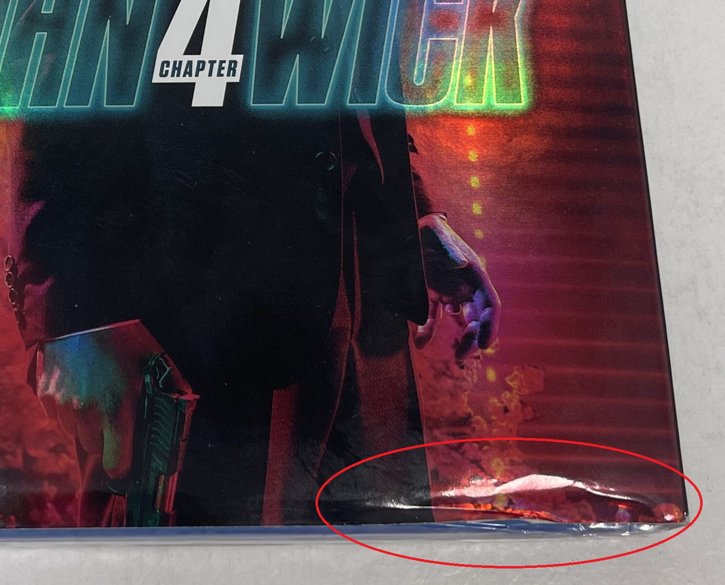 John Wick: Chapter 4 (2023, Blu-Ray + DVD + Digital) Sealed Creases in ...