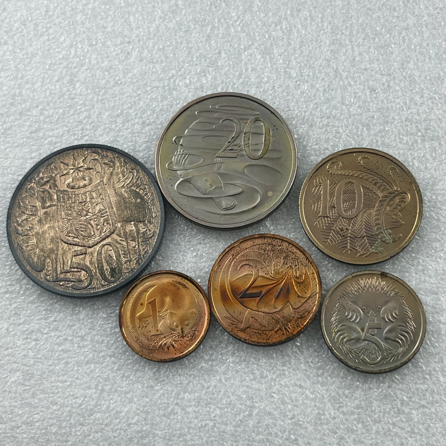 1966 Australian Proof Set in Dark Blue Box - Royal Australian Mint ...