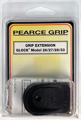 Pearce PG-26 Grip Extension GLOCK Gen 3 Models 26/27/33/39 w/Mag-Track ...
