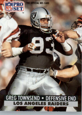 1991 Pro Set #195 Greg Townsend | eBay