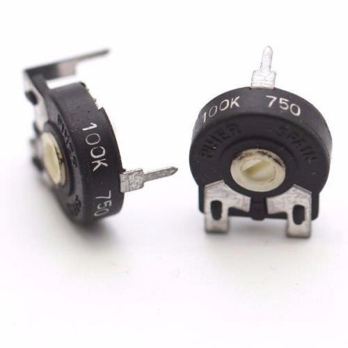 TRIMMERS PIHER 100K OHM 15MM VERTICAL PT15V NOS 2PC. CA250U55F240417 | eBay