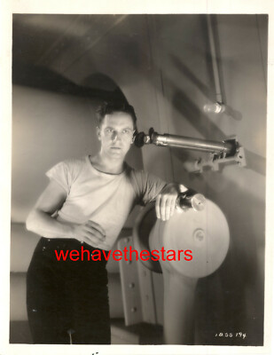 Vintage Fredric March BEEFCAKE QUITE HANDSOME SEXY 30 NAVY LB Publicity ...