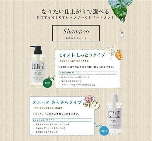 Botanist Botanical Shampoo Smooth 490 mL Hair Care from Japan* | eBay